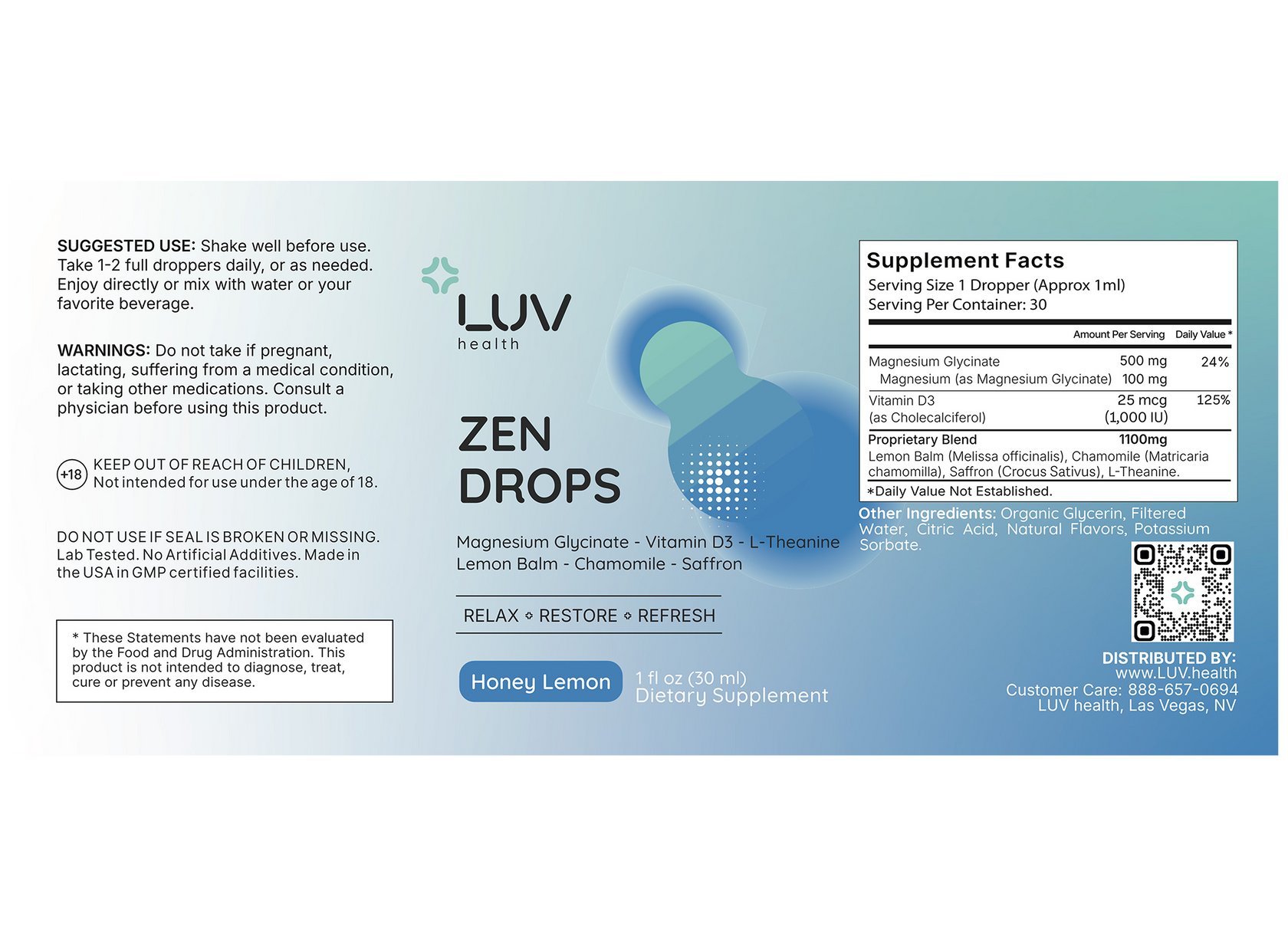 Zen Drops, Buy Zen Drops, Zen Drops Reviews, LUV Zen Drops