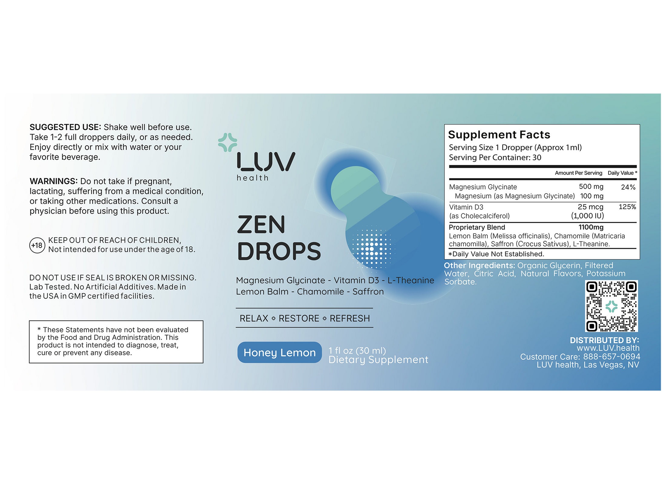 Zen Drops, Buy Zen Drops, Zen Drops Reviews, LUV Zen Drops
