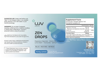 LUV Zen Drops | Zen Drops Reviews | LUV Health