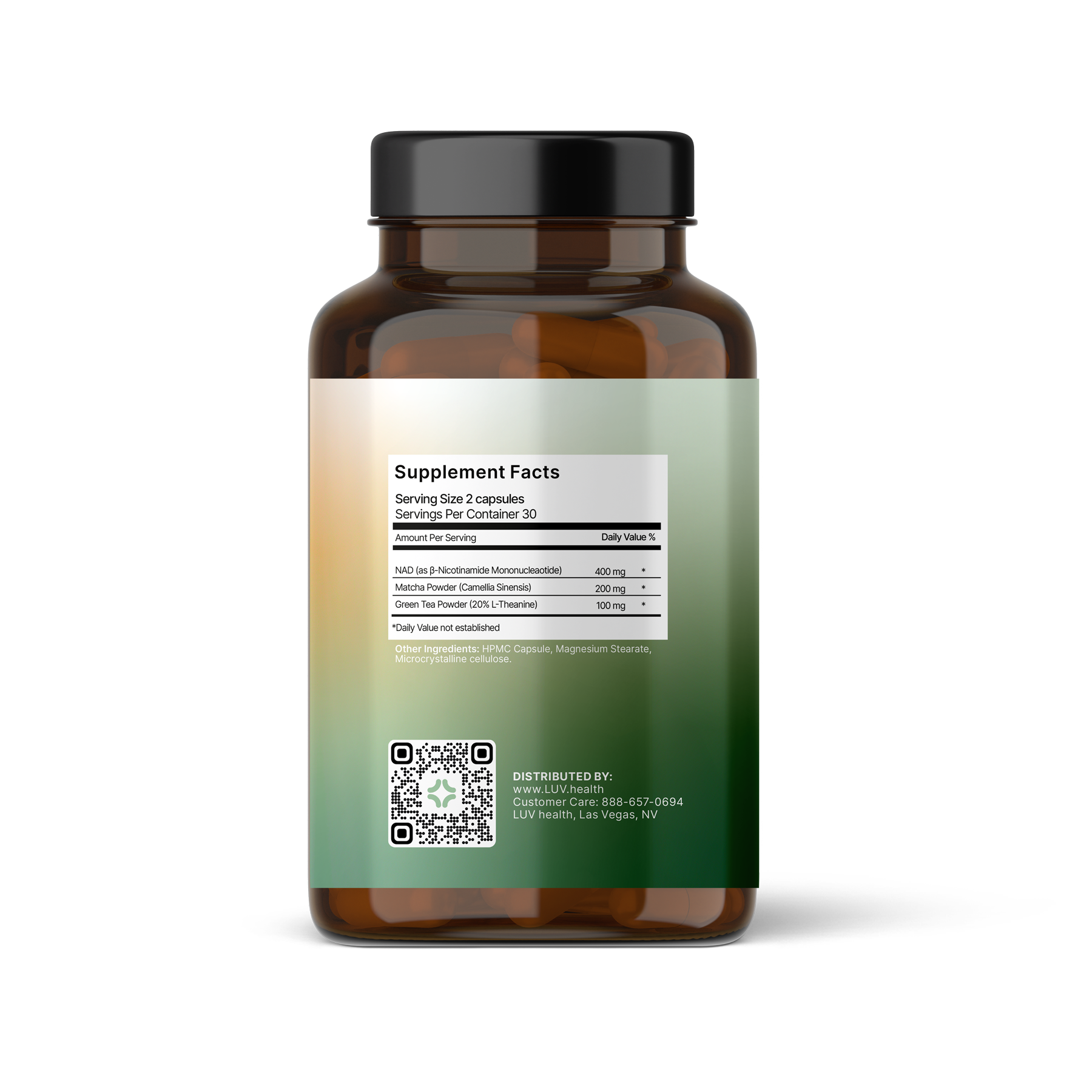 Buy LUV Life NAD+ Capsules for Cellular Rejuvenation | LUV Health