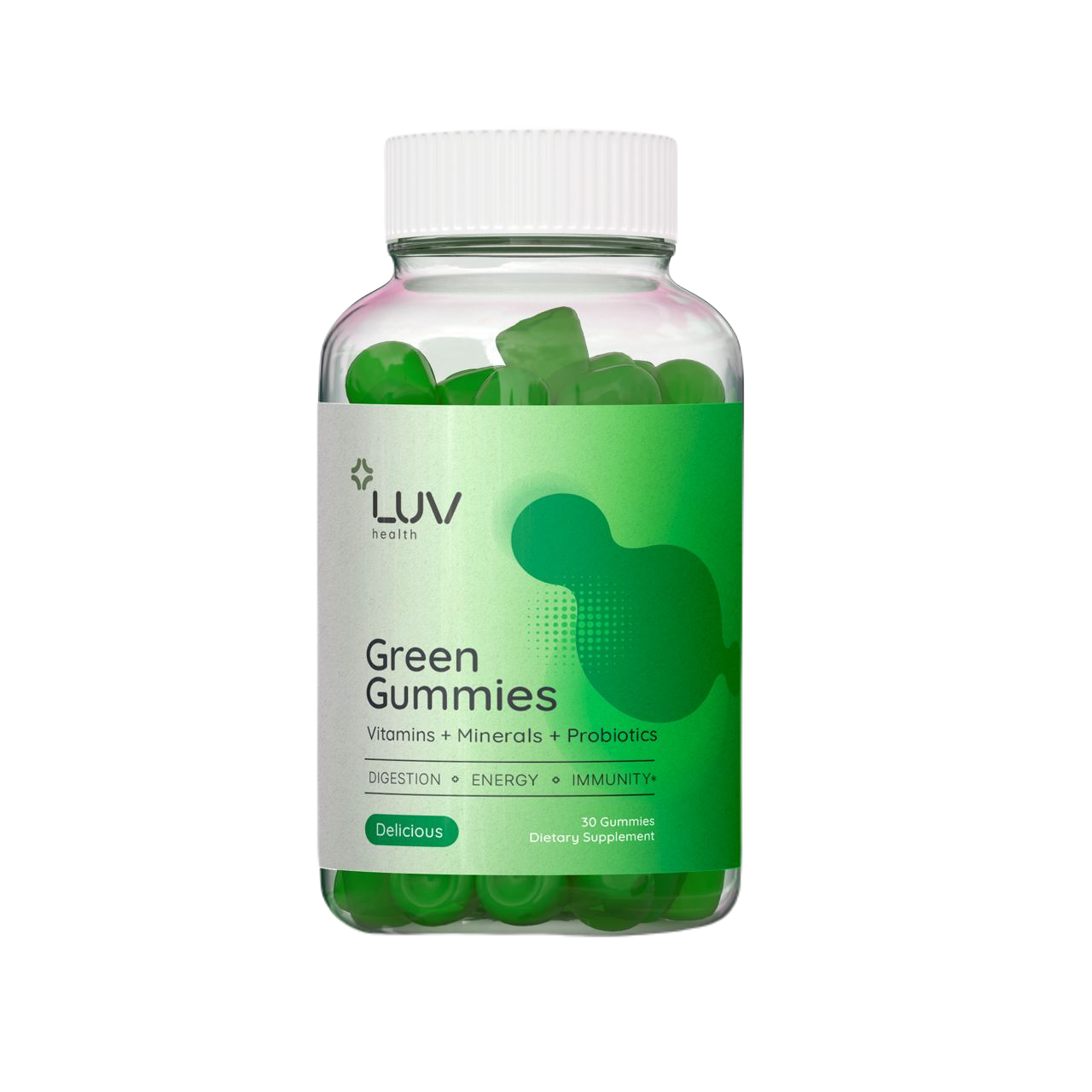 LUV Green Gummies